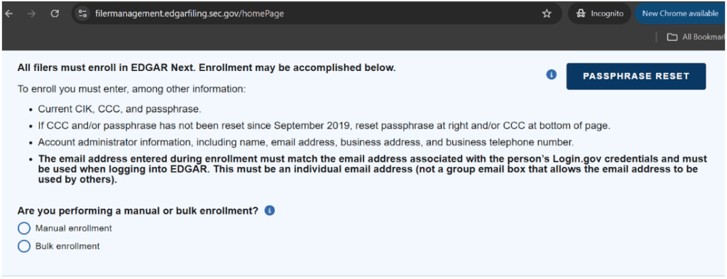 What is EDGAR Next? Guide to Enrollment & Form ID Changes