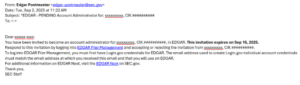 SEC Filing Codes Guide for EDGAR Next - Colonial Filings